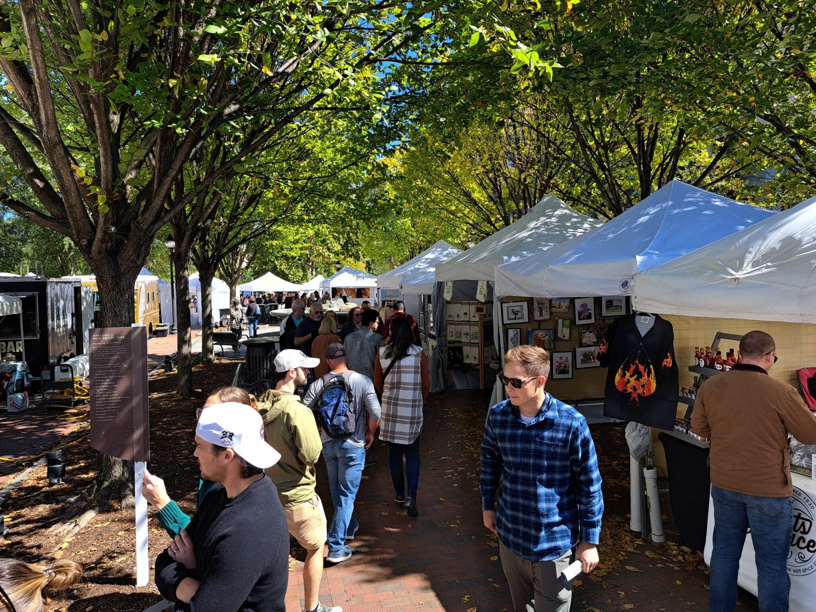 2026 Full Time Vendor Booth Fee – Asheville Art in the Park